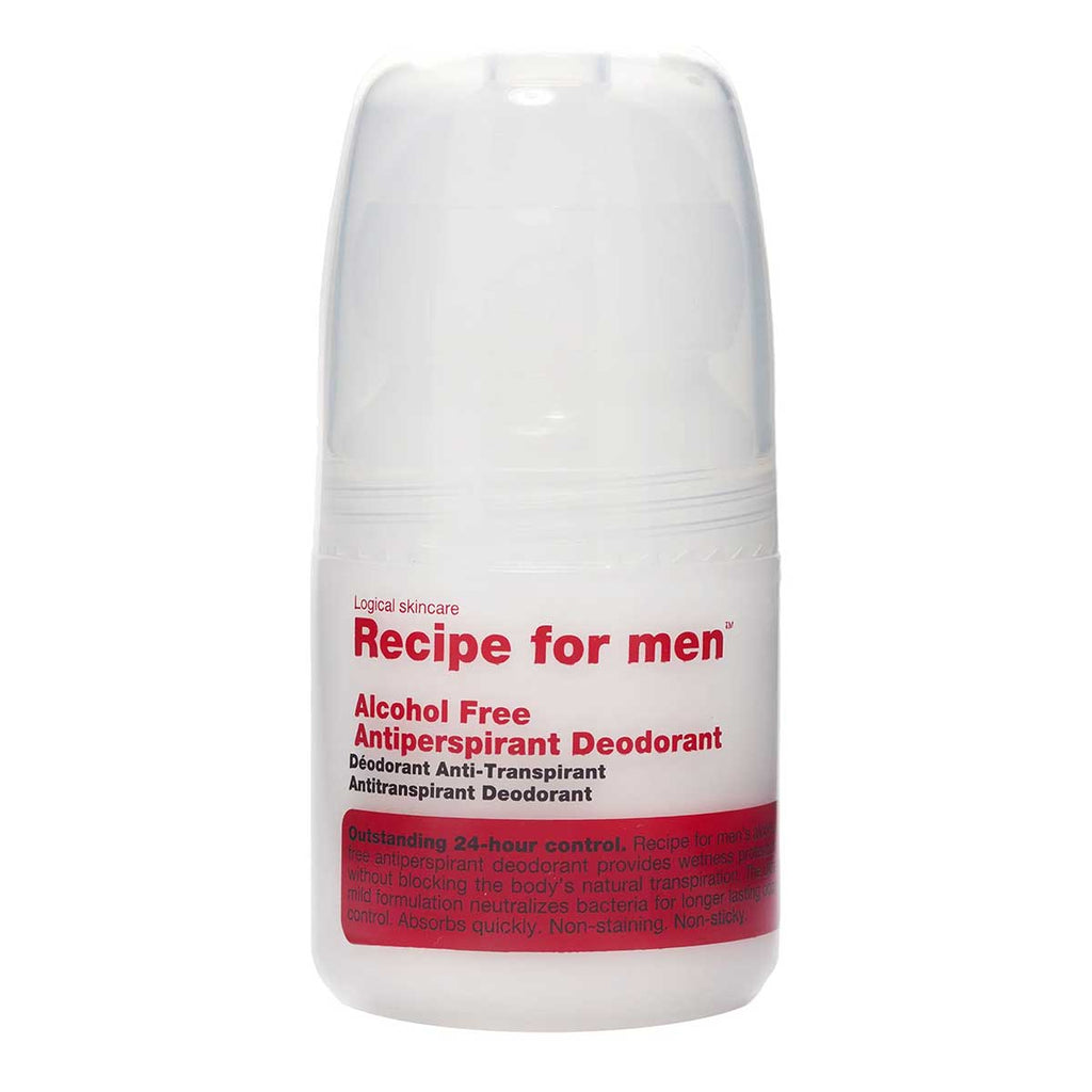 Recipe for men Alcohol Free Antiperspirant Deodorant 60 ml – Mannenzaak.nl