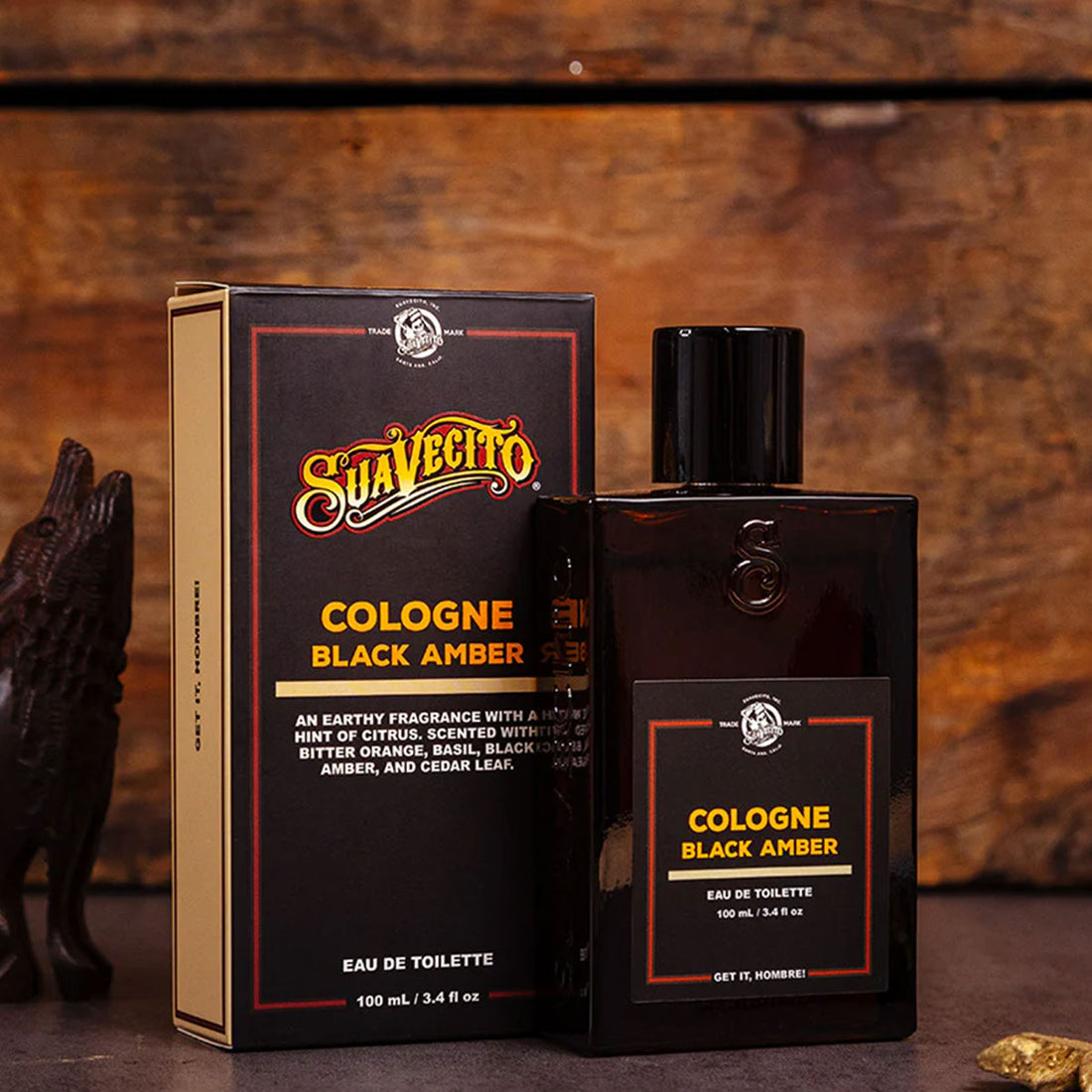 Suavecito Cologne Black Amber 100 ml – Mannenzaak.nl